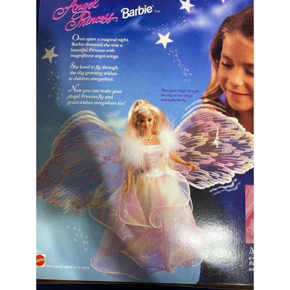 Mattel | Toys | Vintage Angel Princess Barbie Model 5911 Barbie Angel ...